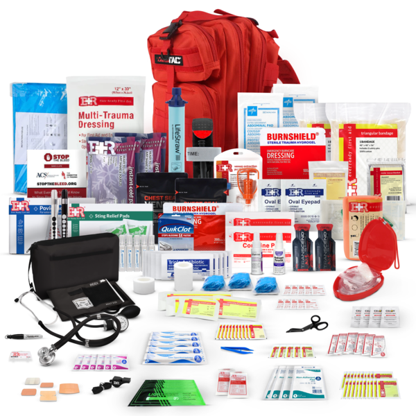MediTac Kits - Rucksack Assault Trauma Tactical Kit - SOF Tourniquet ...