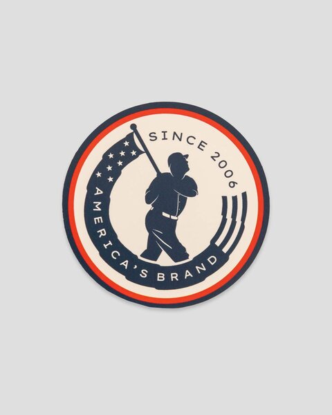 Baseballism - America's Brand Sticker - Military & First Responder ...