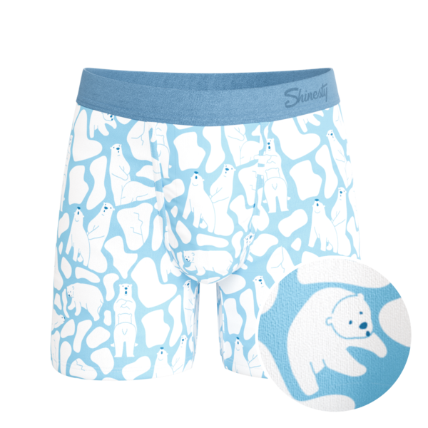 Shinesty - The Polar Polka | Polar Bear Scene Ball Hammock® Pouch ...