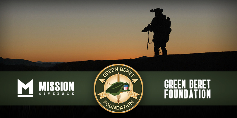 Every GovX Order This Month Will Support the Green Beret Foundation
