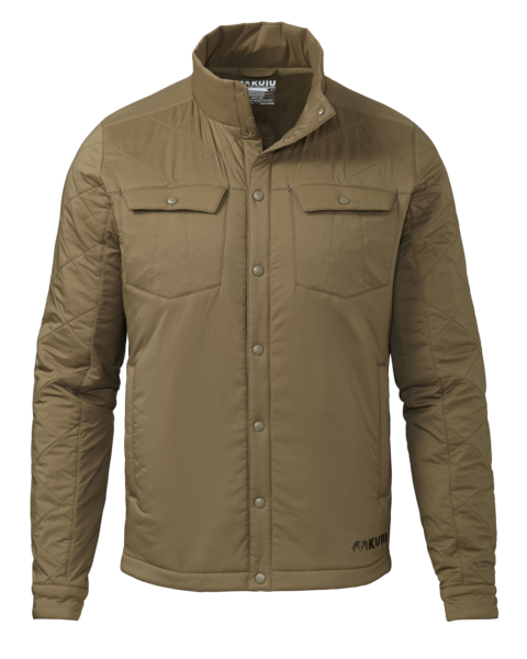 KUIU - Base Camp Insulated Snap Shirt | Ash - Military & First ...