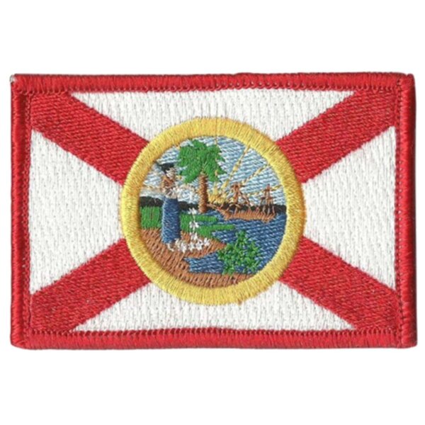 Notch - Florida Flag Patch - Full Color - Military & First Responder ...