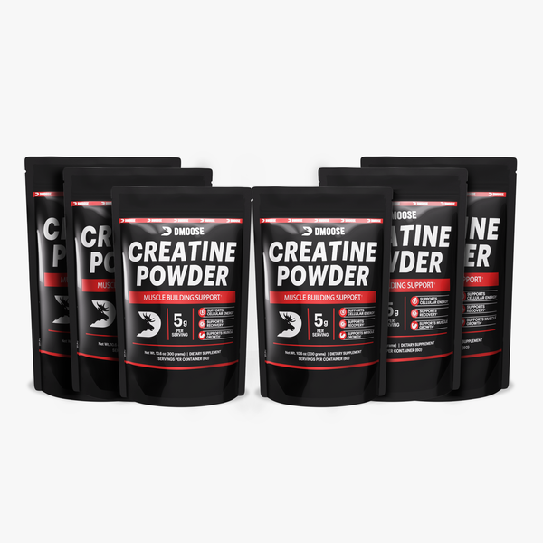 Dmoose Creatine Powder Pack Of 6 Military And First Responder