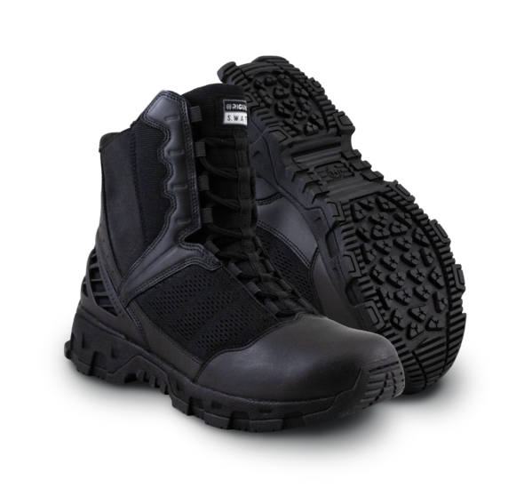 Original SWAT - Alpha Freedom 8" HandsFree Polishable Toe Boots ...