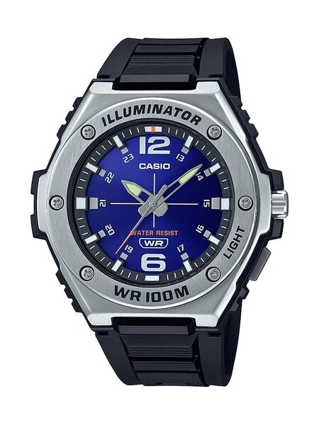Casio - Men's Illuminator Analog Stainless Watch - Military & Gov't ...