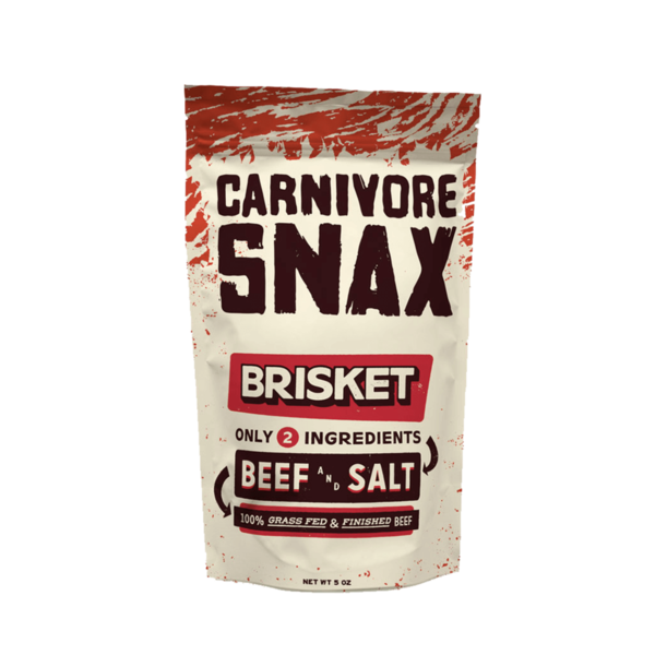 Carnivore Snax - BRISKET - Military & First Responder Discounts | GOVX