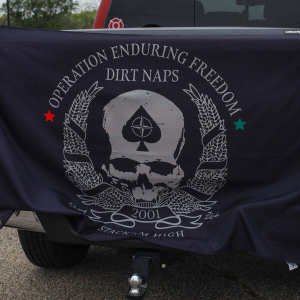 ZERO FOXTROT - Enduring Freedom Flag - Military & First Responder ...