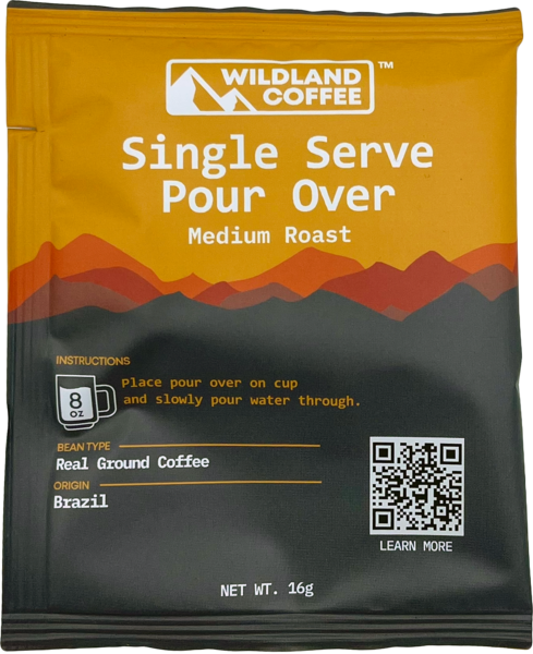 Wildland Coffee - Limited Edition- Single Serve Pour Over- Medium Roast ... Wildland Coffee - Limited Edition- Single Serve Pour Over- Medium Roast ...