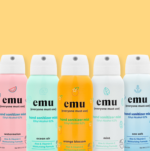 Everyone Must Use - 6-pack hand sanitizer mist variety-pack - 2.2OZ per ...