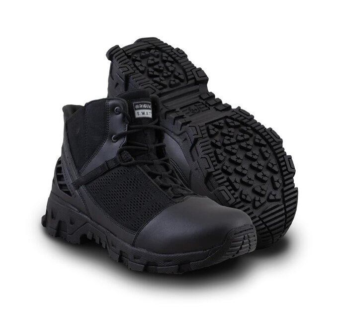 Original SWAT - Alpha Freedom 6" HandsFree Polishable Toe Boots ...