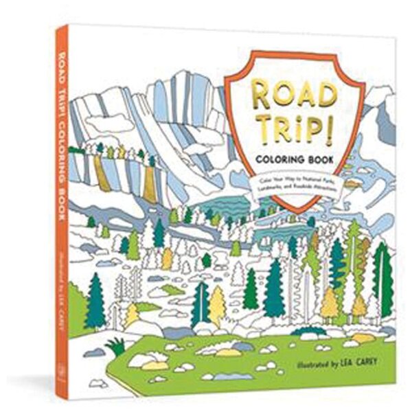 Outer Acres Supply Co Road Trip Coloring Book Color Your Way To