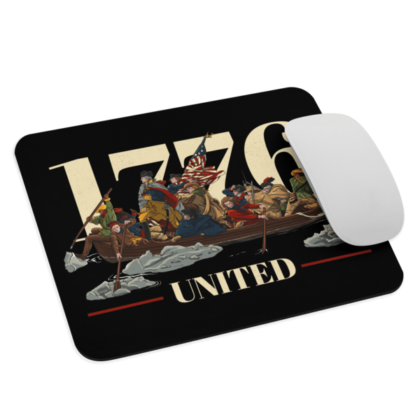 1776 United - The Crossing Mouse pad - Military & First Responder ...