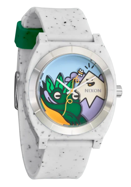 Nixon - Men's Hannah Eddy Time Teller OPP Watch - White - Military ...