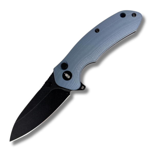 BnB Knives - Raven Button Lock Flipper Knife - Military & Gov't ...