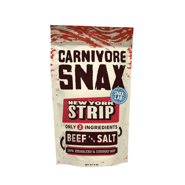 Carnivore Snax - SNAX LAB NEW YORK STRIP - Military & First Responder ...