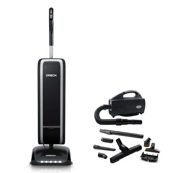Oreck - Elevate® Command Vacuum + Compact Canister Vacuum Bundle ...