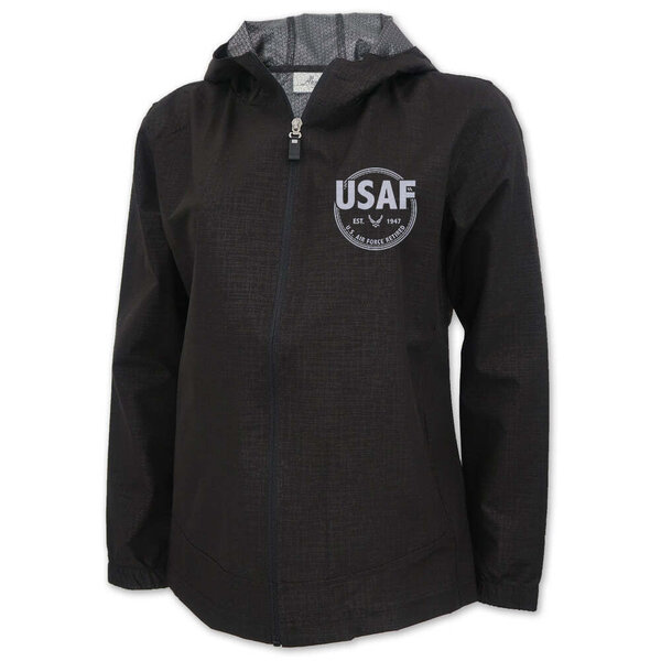 Air Force Gear - Air Force Ladies Retired Wind Jacket (Black ...