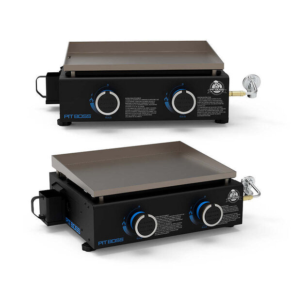 Pit Boss Grills - Pit Boss 2-Burner Tabletop Griddle - Military & First ...