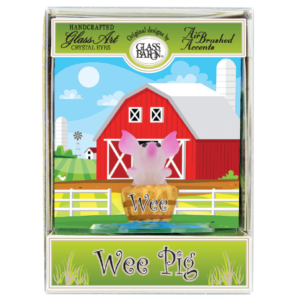 Glass Baron - Keepsake Box: Wee Pig - Military & First Responder ...