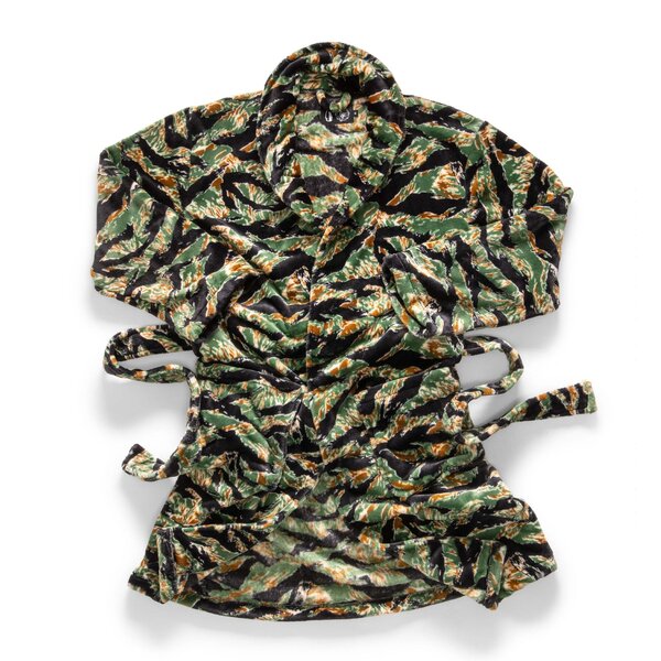 TACHUNTFISH - Jungle Tiger Bath Robe - Military & First Responder ...