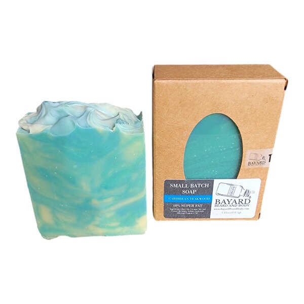 Bayard Beard and Body - Caribbean Teakwood Soap - Military & First ...