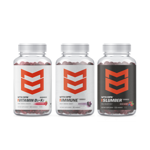 MTN OPS - GUMMIES STACK - Military & First Responder Discounts | GOVX