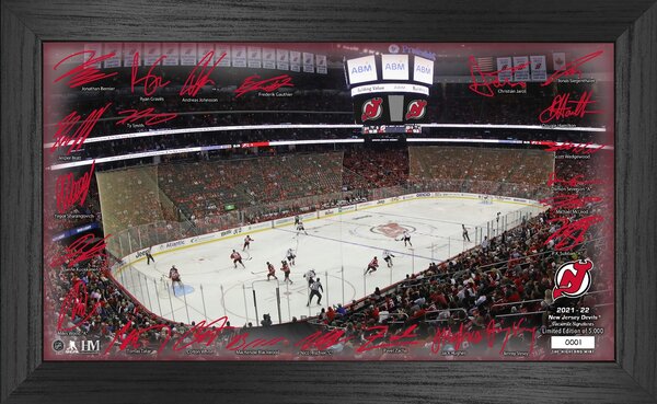 The Highland Mint - New Jersey Devils 2021-22 Signature Rink ...