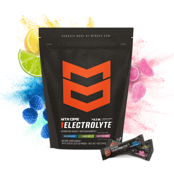 MTN OPS - ELECTROLYTES STM - Military & First Responder Discounts | GOVX