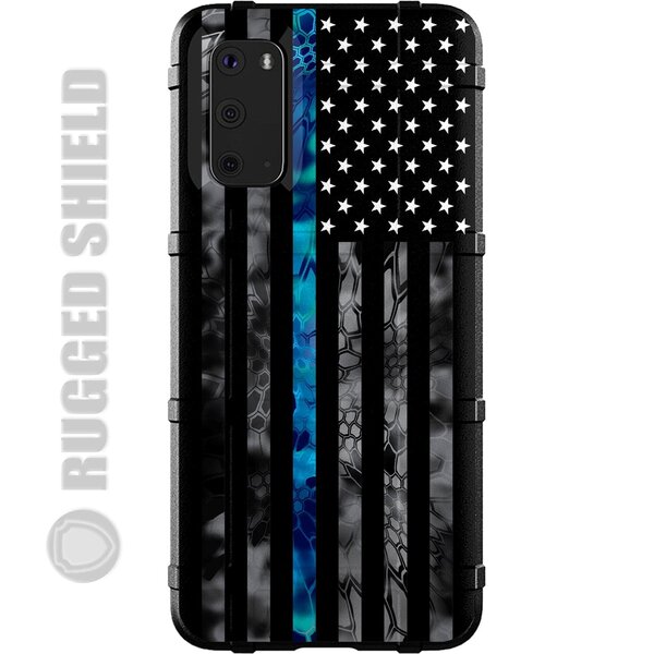 EGO Tactical - Thin Blue Line Subdued Flag over Kryptek Typhon Official ...