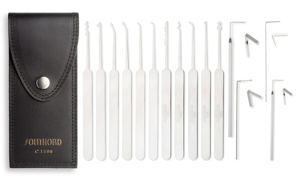 SouthOrd - 15-Piece Slim Line Lock Pick Set - C1500 - Military & First ...