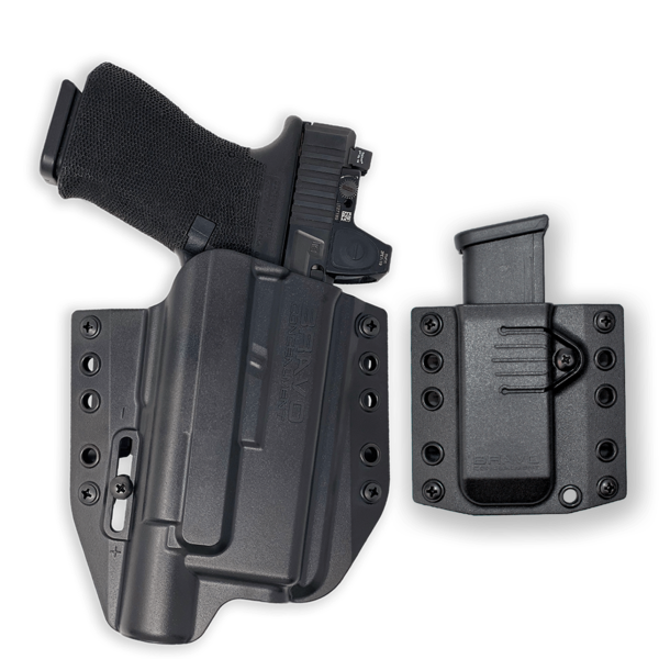 Bravo Concealment - BCA OWB Combo for Glock 17 Surefire X300 Ultra ...