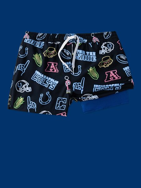 Chubbies - The Neon Colts (NFL Boys Lined Classic Swim Trunk ...