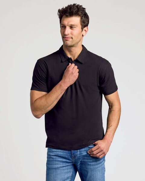 True Classic - Black Classic Polo - Military & First Responder ...