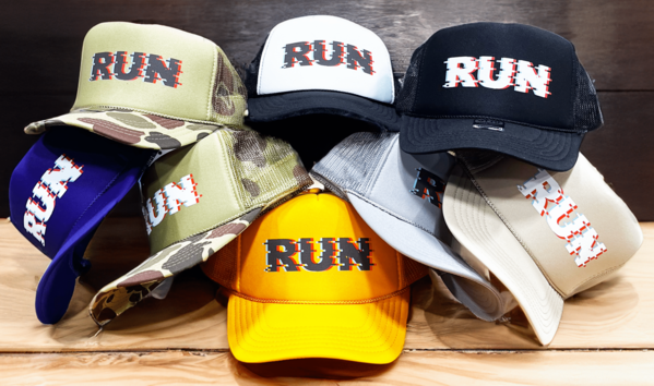 Orange Mud - Digital Run Hat - Military & First Responder Discounts | GOVX